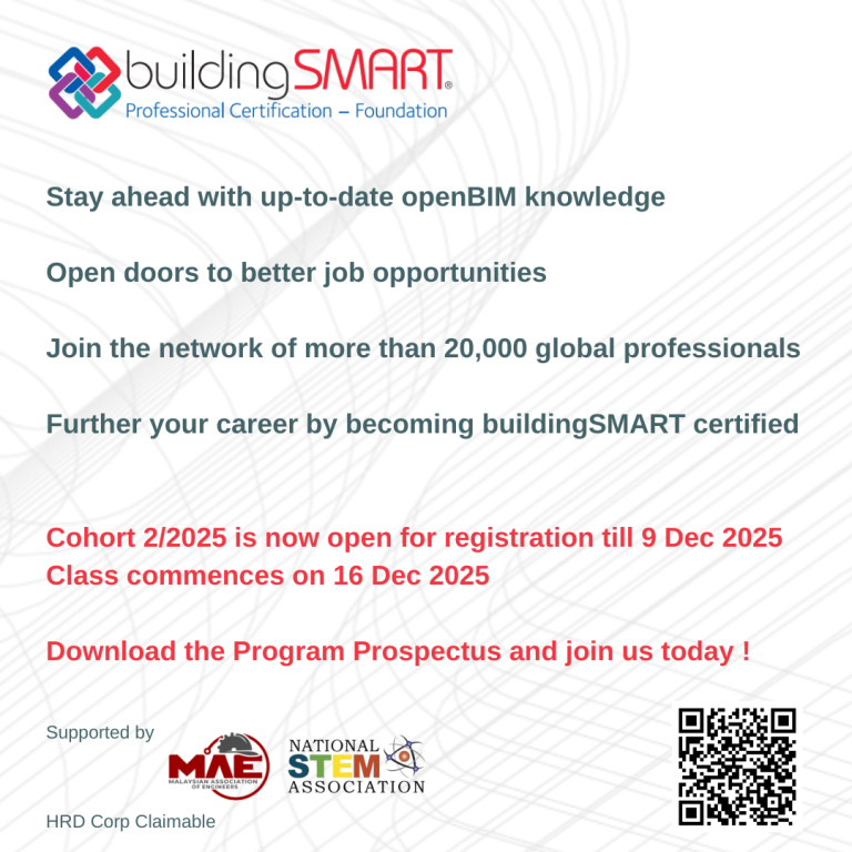 buildingSMART Professional Certification – Foundation (Cohort 2/2025 ...